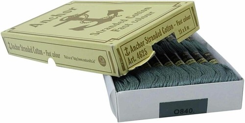 Anchor Embroidery Thread Stranded Cotton Threads Cross Stitch Hand Box ...