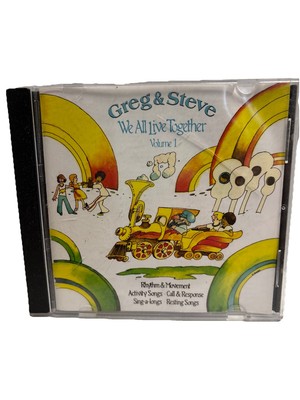 Greg & Steve: We All Live Together CD Volume 1 Educate Motivate Enrich ...