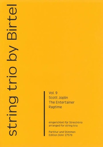 The Entertainer | Scott Joplin | Partitur + Stimmen | verlag Dohr | eBay.de