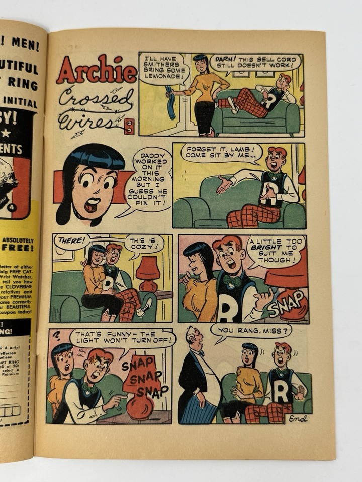 Archie’s Joke Book COMIC 1960 #48 VTG Veronica Innuendo Cover Silver ...