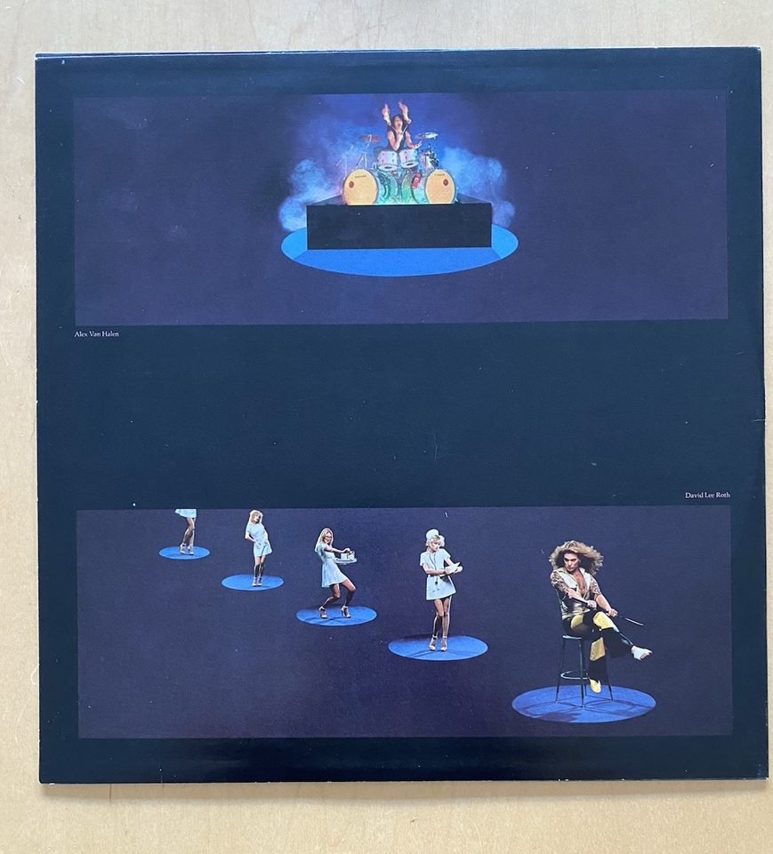 VAN HALEN- II 1979 1ST PRESS CLASSIC HARD ROCK HEAVY METAL INNER SHRINK ...