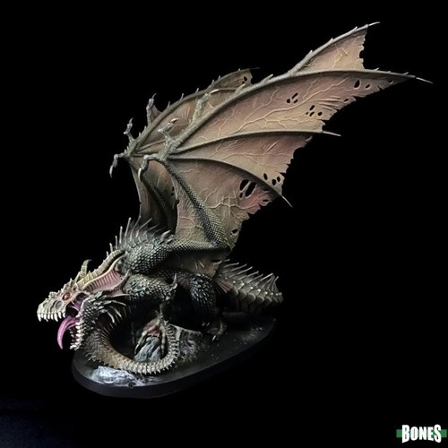 30TH ANNIVERSARY DRAGON Reaper Miniatures Bones Classic Deluxe Box Set ...