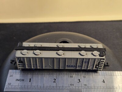 N Scale Bachmann Wabash 3 Bay Covered Hopper | eBay