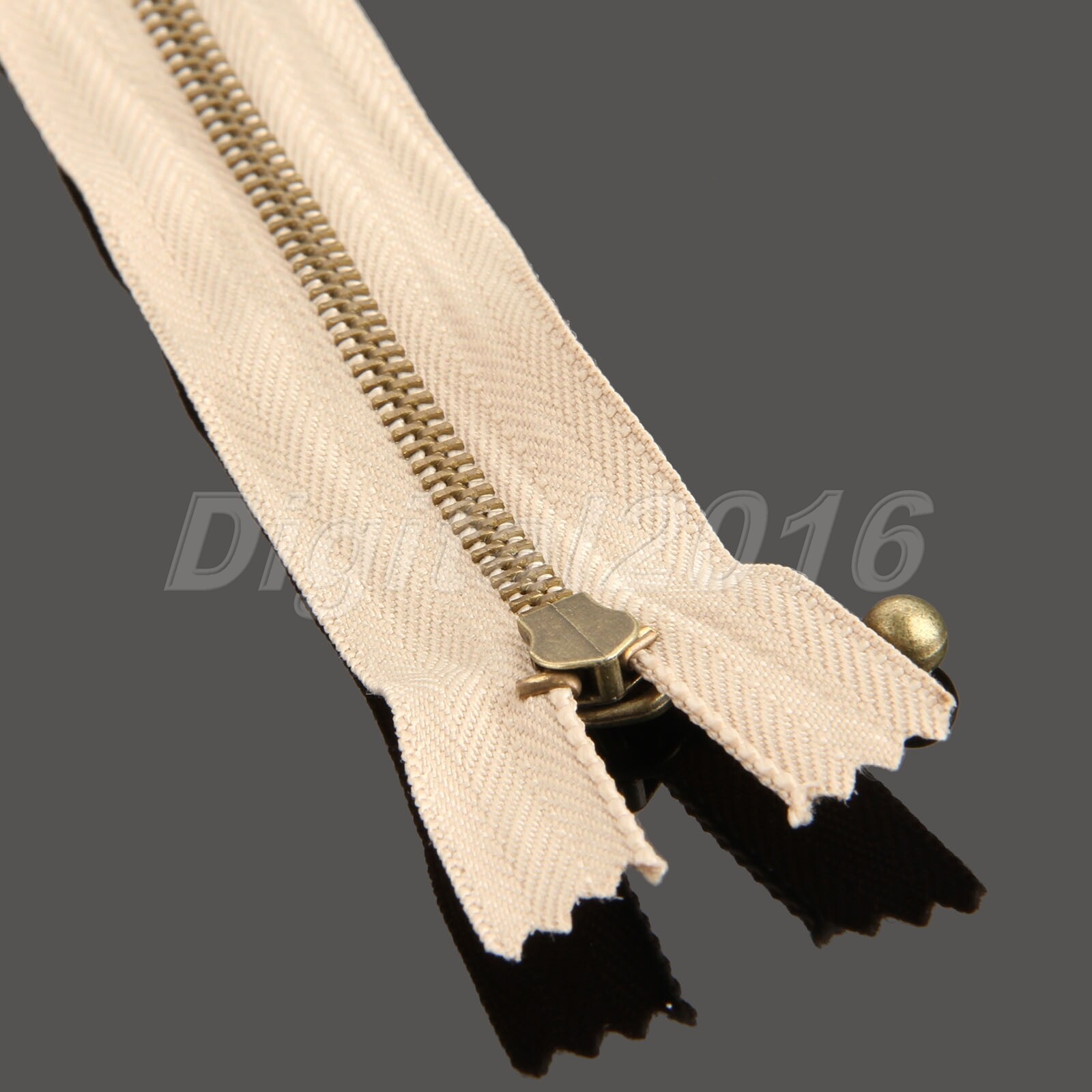 Closed End Zips Metal Nylon Zipper Closed End 30/40cm 10pcs Tailor ...