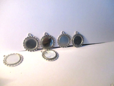 ONE DOLLS HOUSE MINIATURE ROUND METAL MIRROR VDDE | eBay UK