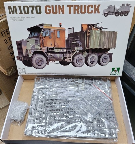 M1070 GUN TRUCK TAKOM 1:72 plastic model kit 5019 | eBay