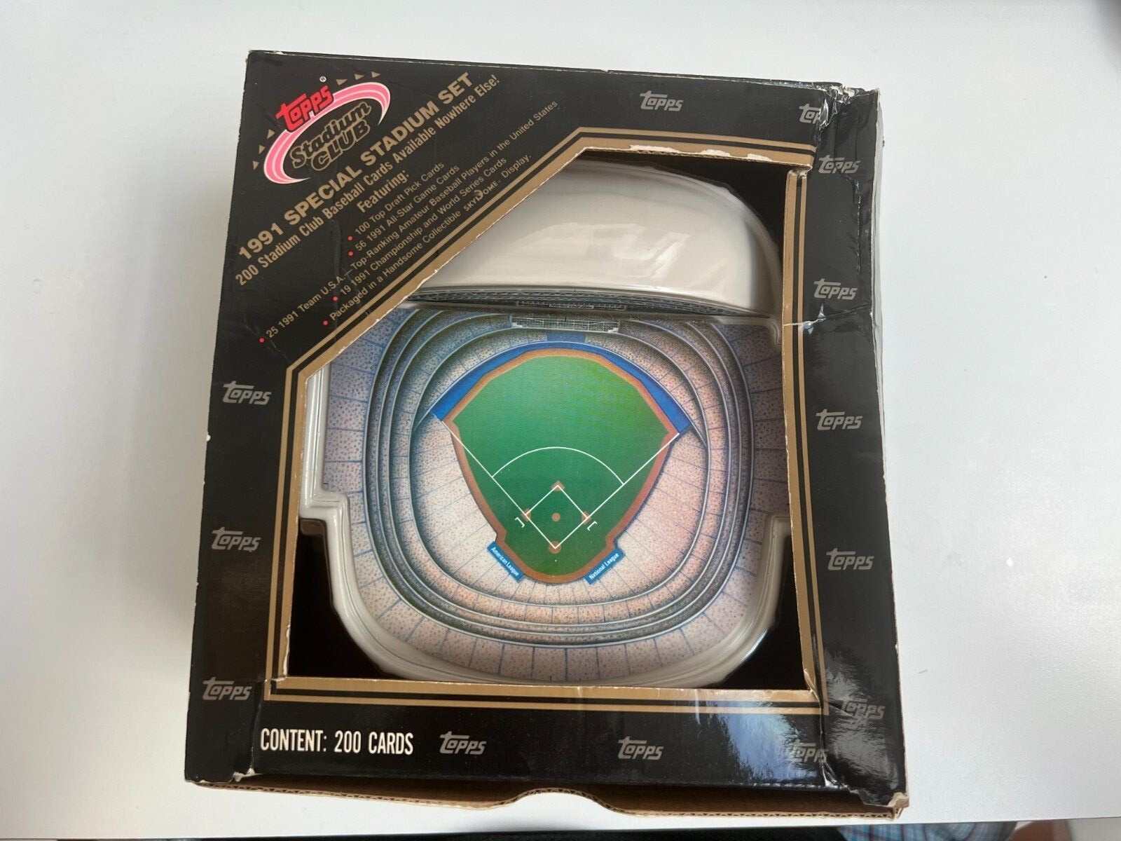 1991 Topps Stadium Club Special Stadium Set of 200 Cards -- 100 Top ...