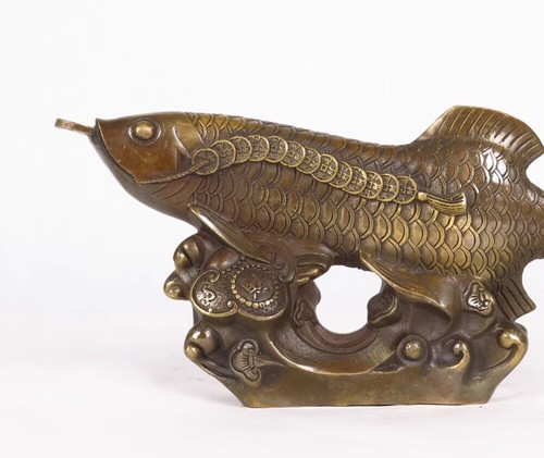 Feng Shui Bronze Statue Fish that represents wealth and prosperity | eBay