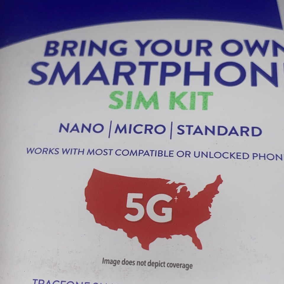 B Tracfone BYOP Bring Your Own Phone Sim Card 3/1 Kit CDMA Cell Phone ...