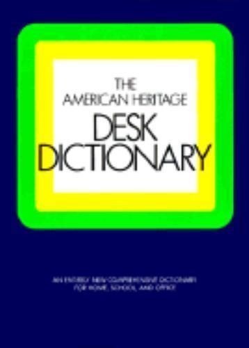 Ahd Desk Dictionary 9780395312568 | eBay