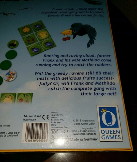Coraxis and Co Board Game Kids & Childrens Queen Games Age 6 for sale ...
