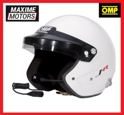 CASCO OMP J-RALLY omologato FIA Hans interfono Bell Stilo wrc rally pista slalom | eBay