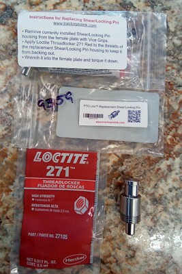 Tractor PTO Shaft Connection PTO Link? Tractor (Female) Plate Locking ...