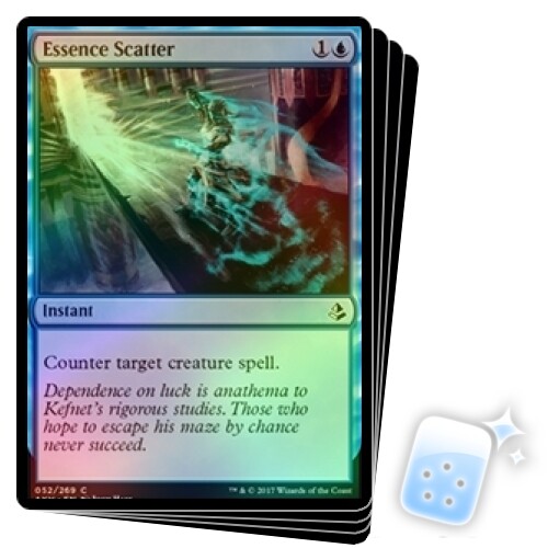 FOIL ESSENCE SCATTER X4 Amonkhet AKH Magic MTG MINT CARD | eBay