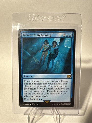 0063 Memories Returning FFVIII FIN Final Fantasy MTG Card SHIPS NOW | eBay