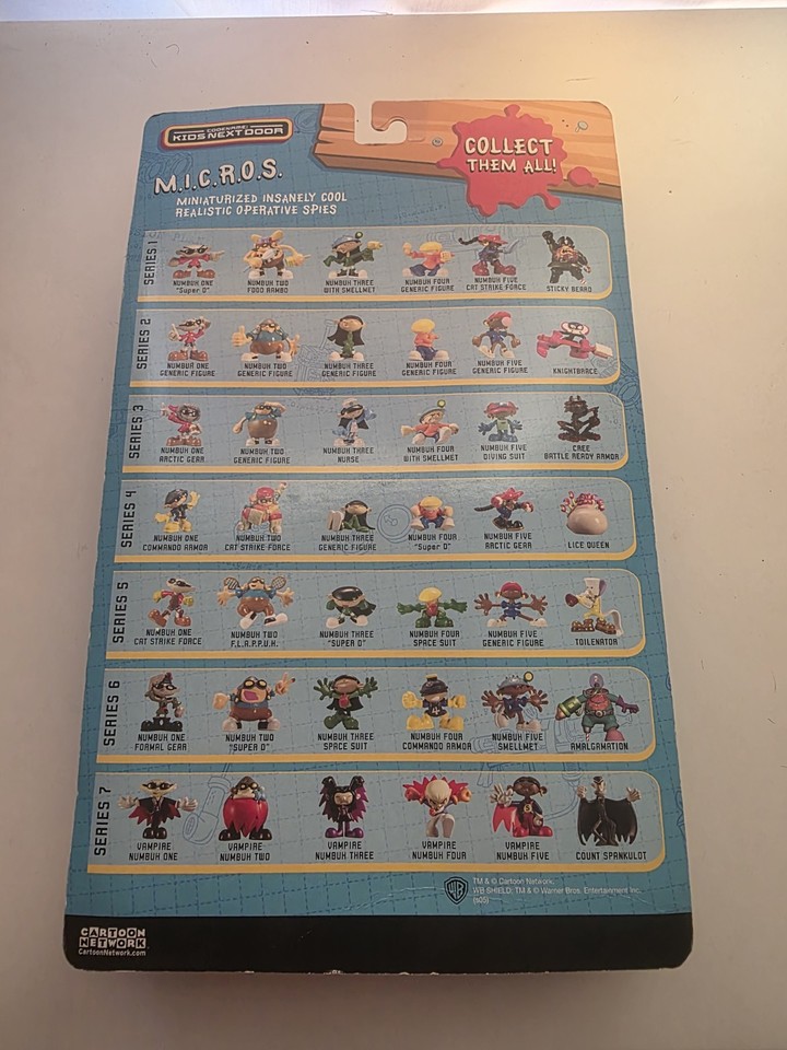 KND Codename Kids Next Door MICROS M.I.C.R.O.S. Series 3 Cartoon ...