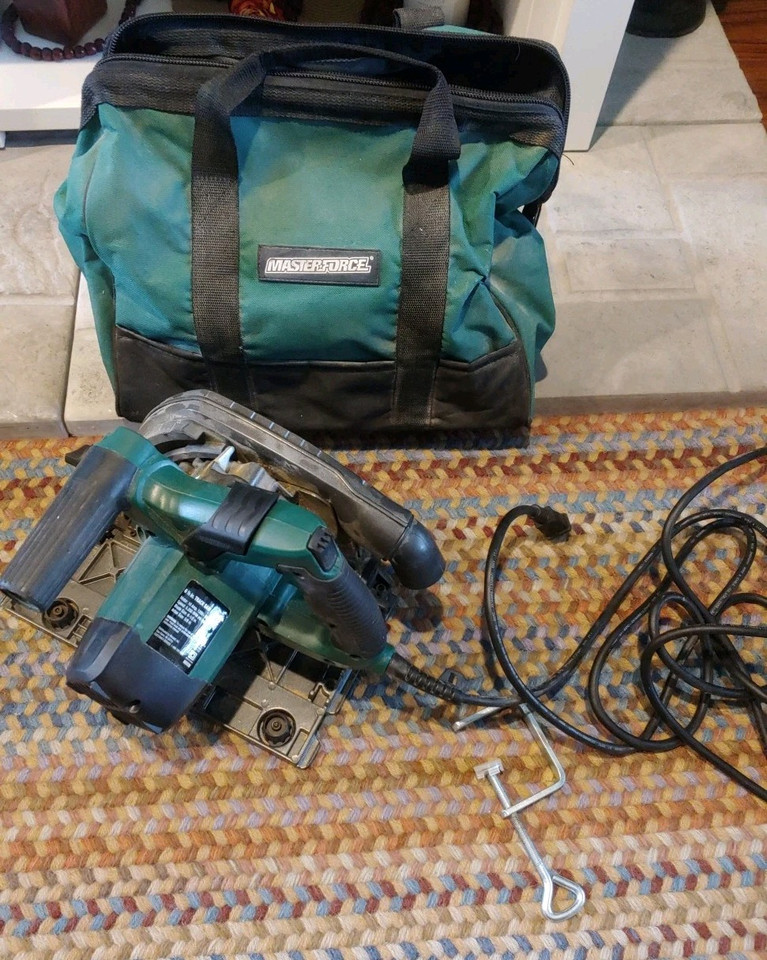 Masterforce Track Saw W Bag And One Clamp | eBay