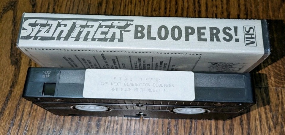 Star Trek Bloopers Comedy VHS TNG Original Cast SNL Living Color Skits ...