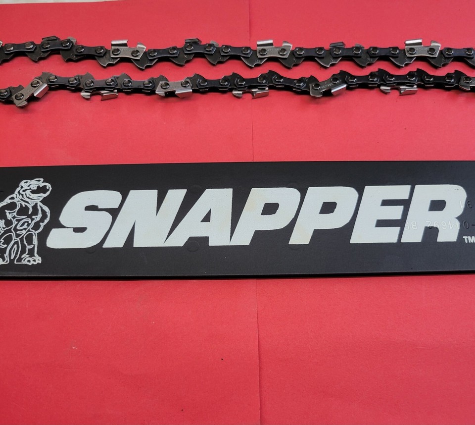 NEW Snapper 16" Chainsaw Bar and Chain 56 Drive Link, 50 Gauge | eBay