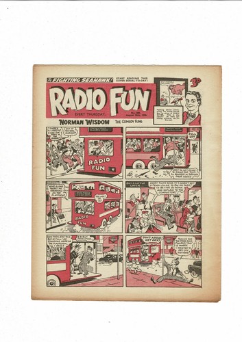 RADIO FUN COMIC No. 880 20th August 1955 3d | eBay UK