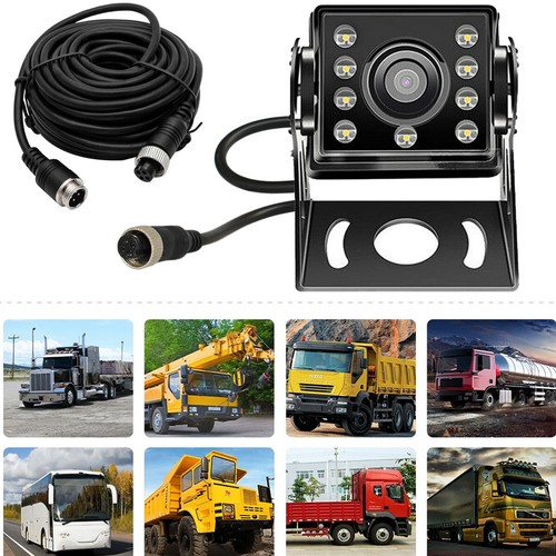 Bus Truck Van RV IR Night Vision Waterproof 4Pin CCD Rear View Backup ...