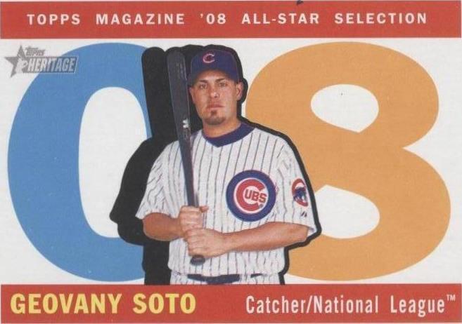 2009 Topps Heritage - Topps Magazine All-Star Selection Geovany Soto ...