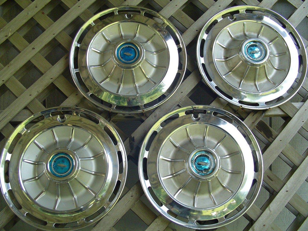 1962 Impala Ss Hubcaps