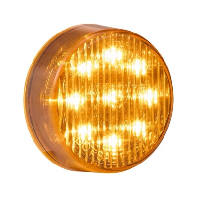 Lighting - M09100Y Maxxima 2” Round Grommet Style 9 LED Amber Light | eBay