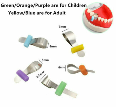 50× Metal Matrix Bands Retainerless Automatrix Locker Dental Sectional ...