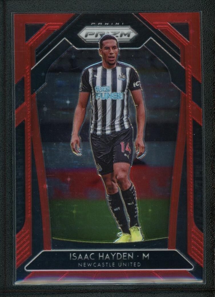 2020-21 ISAAC HAYDEN 05/28 PANINI PRIZM PREMIER LEAGUE RED STAR TMALL ...