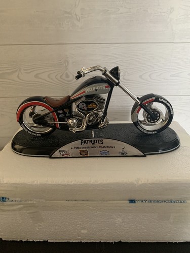 New England Patriots (driven To Victory Motorcycle) By The Hamilton ...