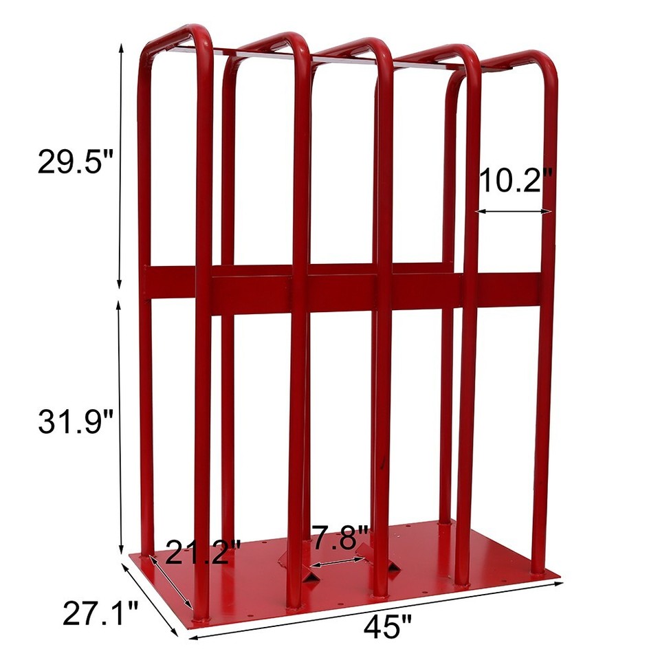 5 Bar Truck Tire Inflation Cage 45" Inflation Cage for Truck Tire ...