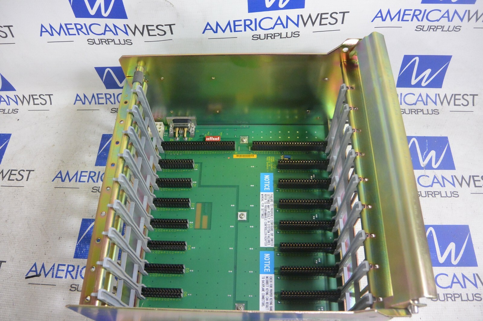 Allen Bradley 1771-A2B B 8 Slot I/O Chassis PLC 5 Rack Empty 1771A2B | eBay