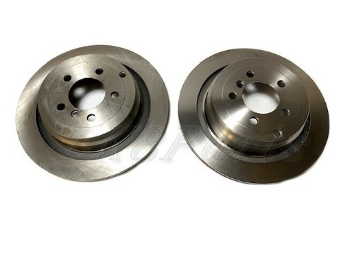 Land Rover Range Rover 06-12 Rear brake rotor disc set 2 discs LR031844 ...
