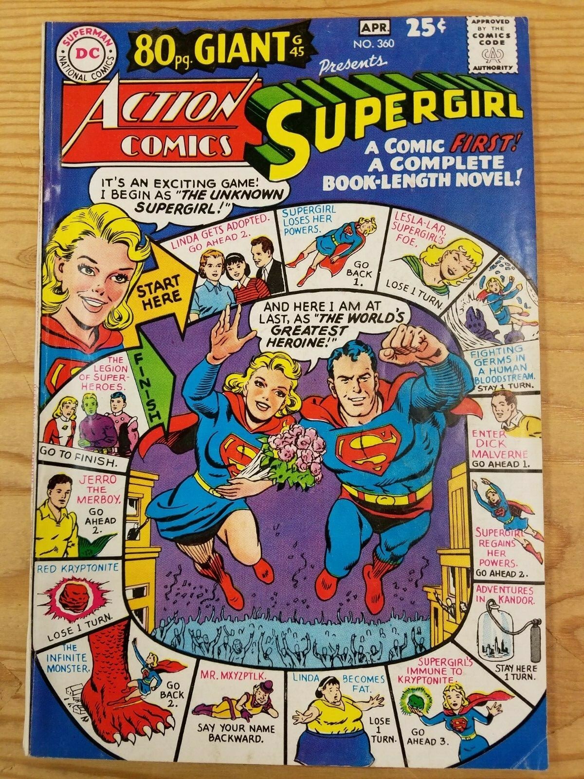 Superman Action Comics #360 80 Page Giant | eBay