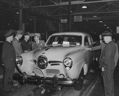 Studebaker 1950s factory assembly line photo photograph press photo | eBay