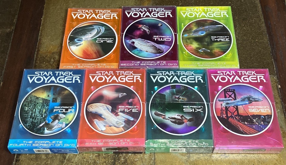Star Trek DVDs Complete Original Series Next Generation Deep Space Nine ...