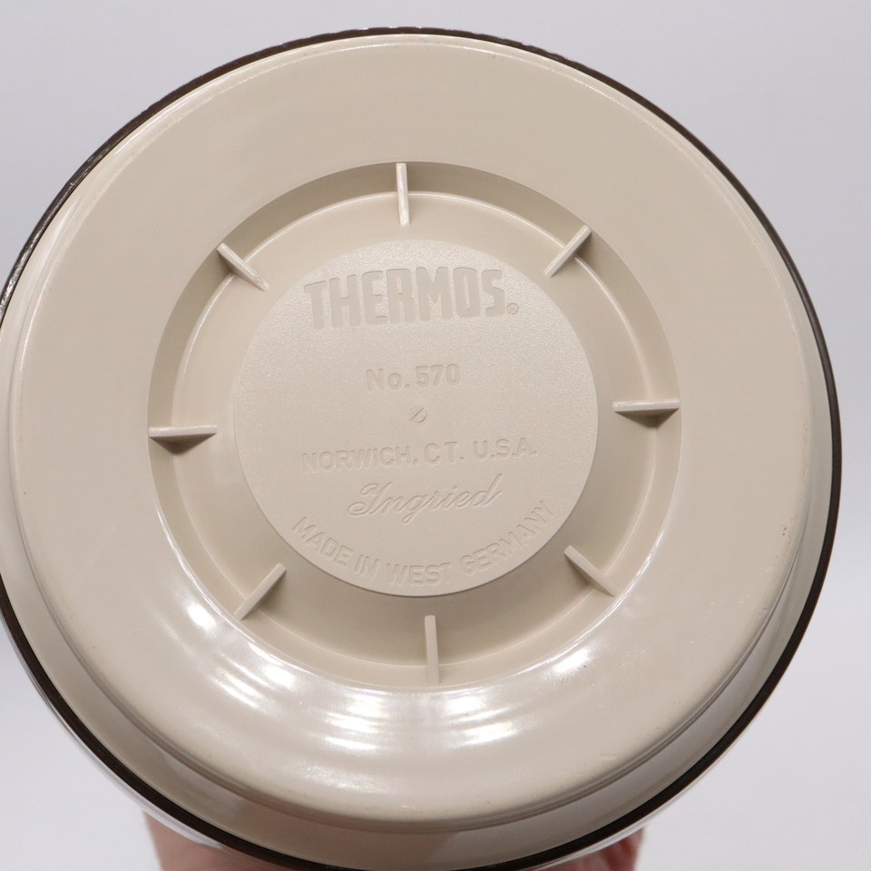 Vintage Brown THERMOS Coffee Butler "Ingried" Thermal Carafe #570, West ...