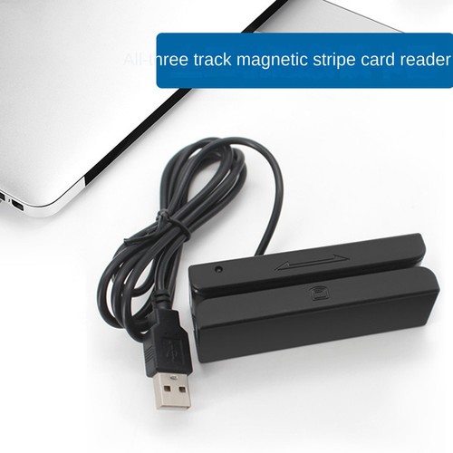 MSR90 USB Magnetic Stripe Card Reader Card Reader Stripe 3 Tracks Hi ...