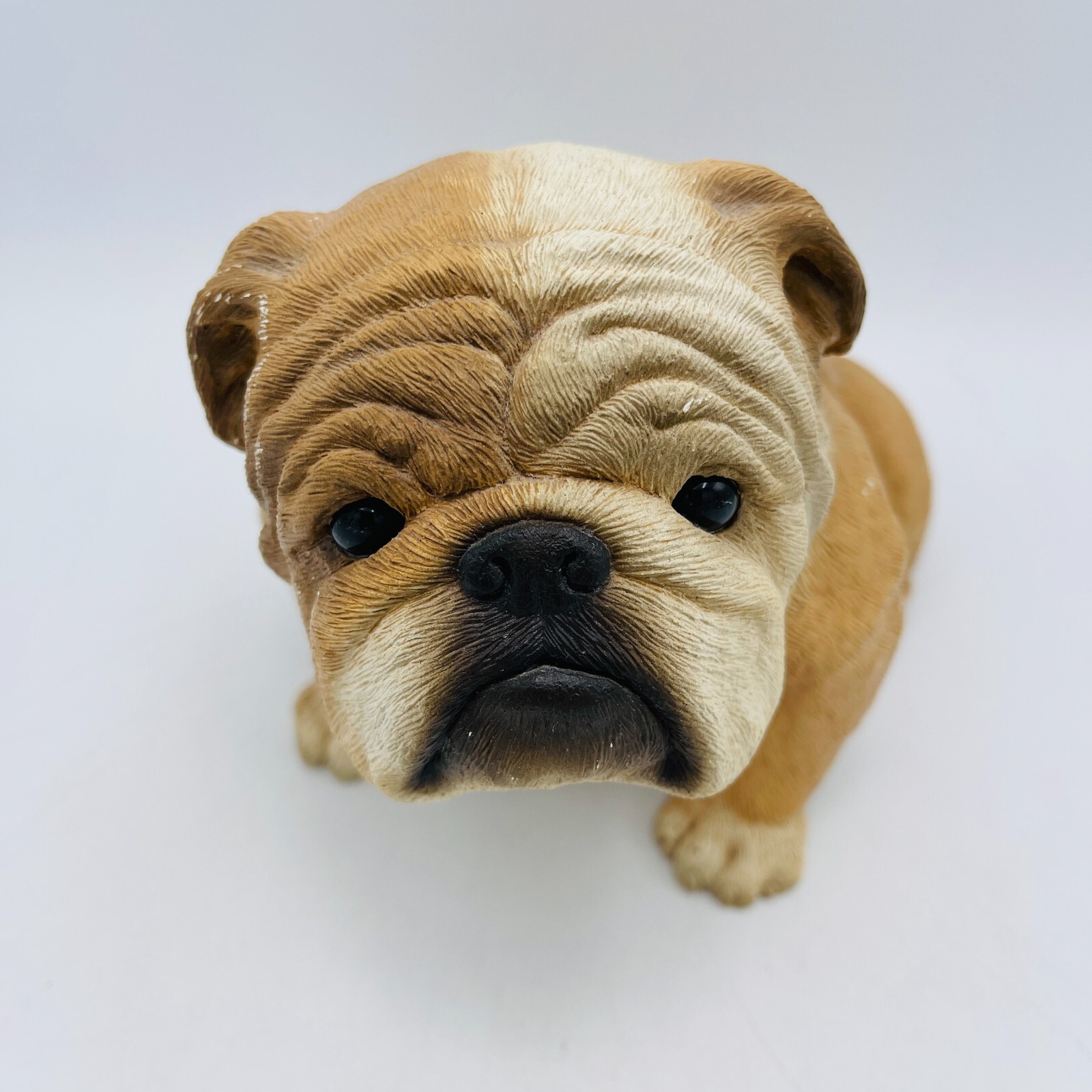 Vintage SANDICAST #179 Fawn Bulldog Sculpture Figurine 1984 | eBay