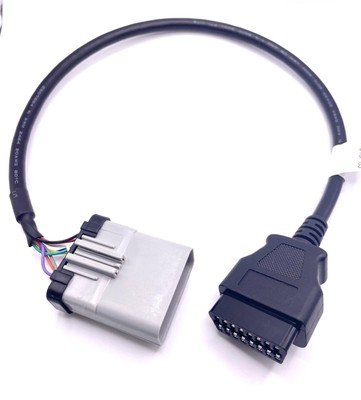 RP1226 to OBD2 14 Ways 20 inch ELD Cable Male to Female | eBay
