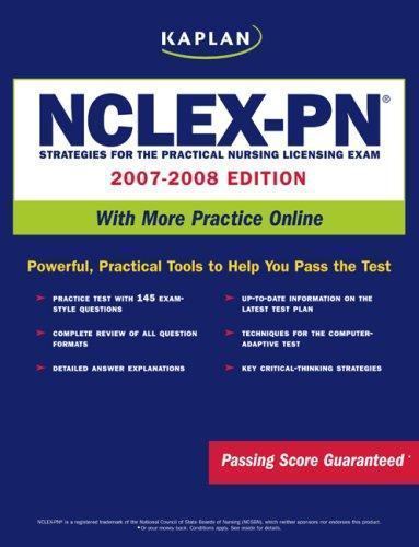 Kaplan NCLEX-PN: Strategies for the Practical Nursing Licensing Exam ...