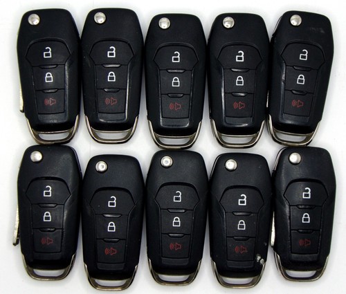 10x OEM Ford Escape Expedition F150 F250 F350 Flip Key Car Remotes N5F ...