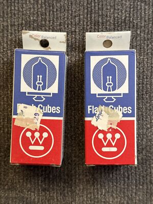 Westinghouse Vintage Flash Cubes Magicubes 2 Pkg Lot for Instamatic ...