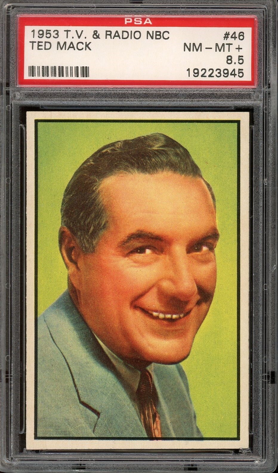 1953 TV & Radio NBC #46 Ted Mack PSA 8.5 | eBay