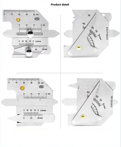Welding Gauge Tool Inspection Kit Welding Inspection Ruler Set 16 ...