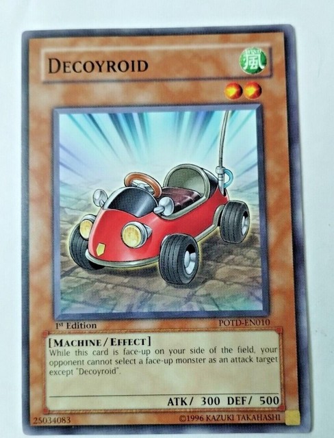 Yu-Gi-Oh! TCG Decoyroid Power of the Duelist POTD-EN010 1st Edition ...