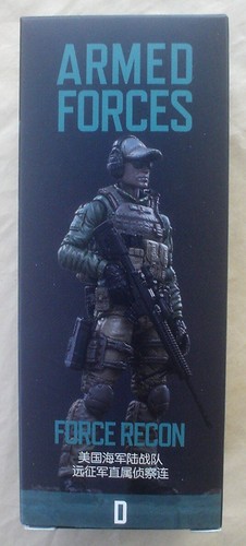 Armed Forces Force Recon Team FIGURE D 1:18 4" JoyToy GI Joe MTF ...