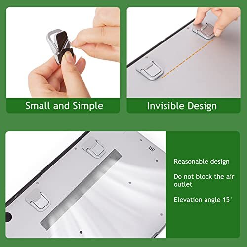 Notebook Invisible Stand Computer Keyboard Stand for Desk Bracket Mini ...