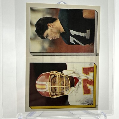 1986 Topps Charles Mann/Bill Pickel Sticker Card #113/263 NM-MT FREE ...